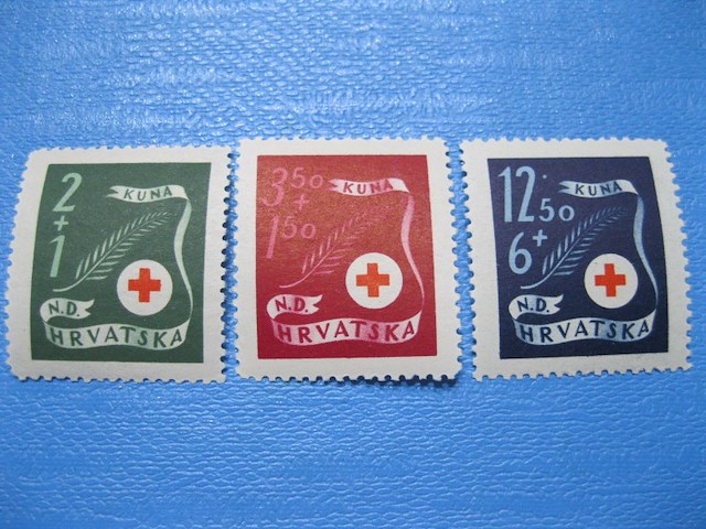 NDH, 1944. Crveni krst , MNH