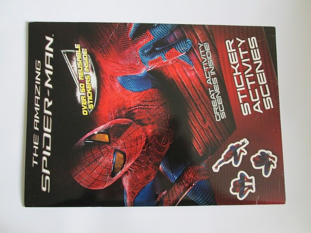 Amazing Spiderman sticker activity 2012