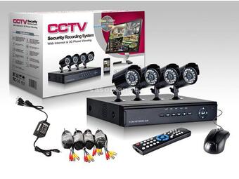 CCTV video nadzor 4 kamere