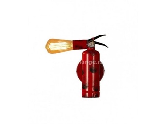 RUSTIK 129 zidna lampa 1xE27 RED BB Link