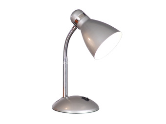 STUDIO stona lampa, metal, H350, 1X60W E27, siva