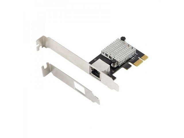 E-green PCI-Express kontroler 1-port 2.5 Gigabit Ethernet (Intel I225)