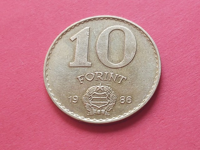 Mađarska  - 10 forinti 1986 god