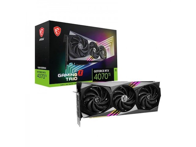 Msi nVidia GeForce RTX 4070 Ti 12GB RTX 4070 Ti GAMING X TRIO 12G