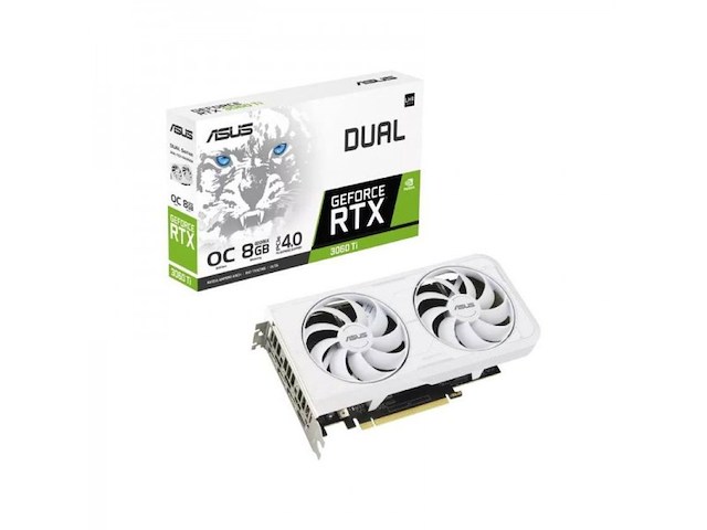 Asus nVidia GeForce RTX 3060 Ti 8GB 256bit DUAL-RTX3060TI-O8GD6X-WHITE