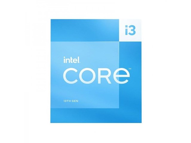 Intel Core i3-13100 4-Core 3.40GHz Box