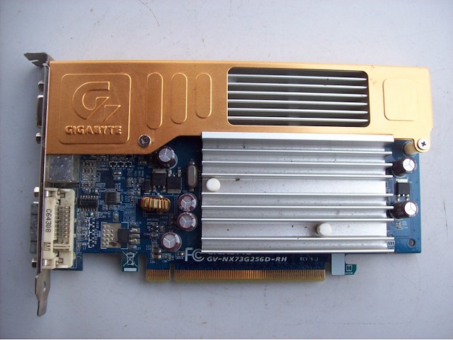 Gigabyte  Nvidia GeForce 7300GS 256mb ddr2, pci-e