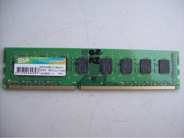 4Gb ddr3 Silicon Power 1600Mhz(CL11)