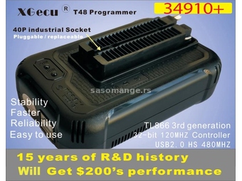 T48 ( TL866 3G ) universal programmer.Najnoviji model:1267