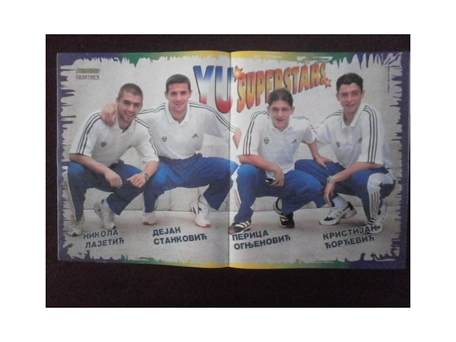 XU Superstars : Lazetić, Stanković, Ognjenović i Đorđev