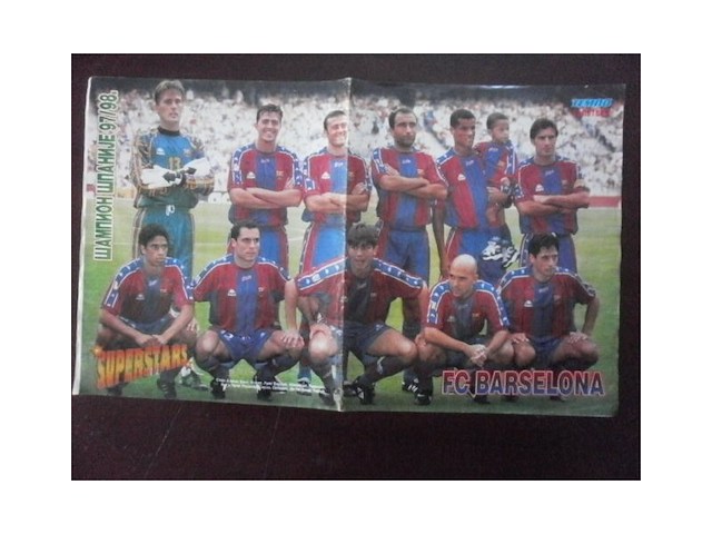 FC BARSELONA -  Šampion Španije 97/98.