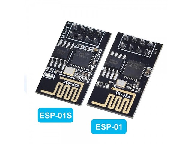 ESP-01 - ESP-01S - WiFi modul, chip ESP8266