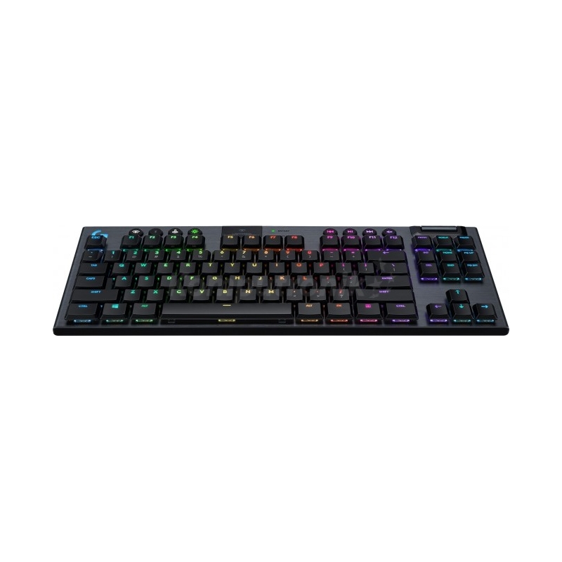 Logitech G915 Tenkeyless Lightspeed Wireless Gaming Keyboard, Carbon