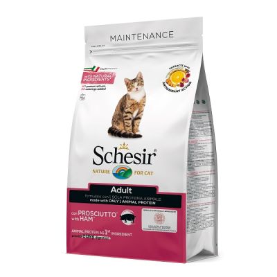 Schesir Dry Cat Adult Šunka 1,5kg