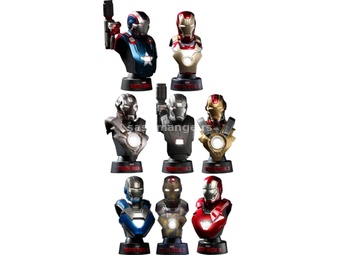 Iron Man 3: Deluxe 1:6 scale Collectible Bust Set ( 020615 )