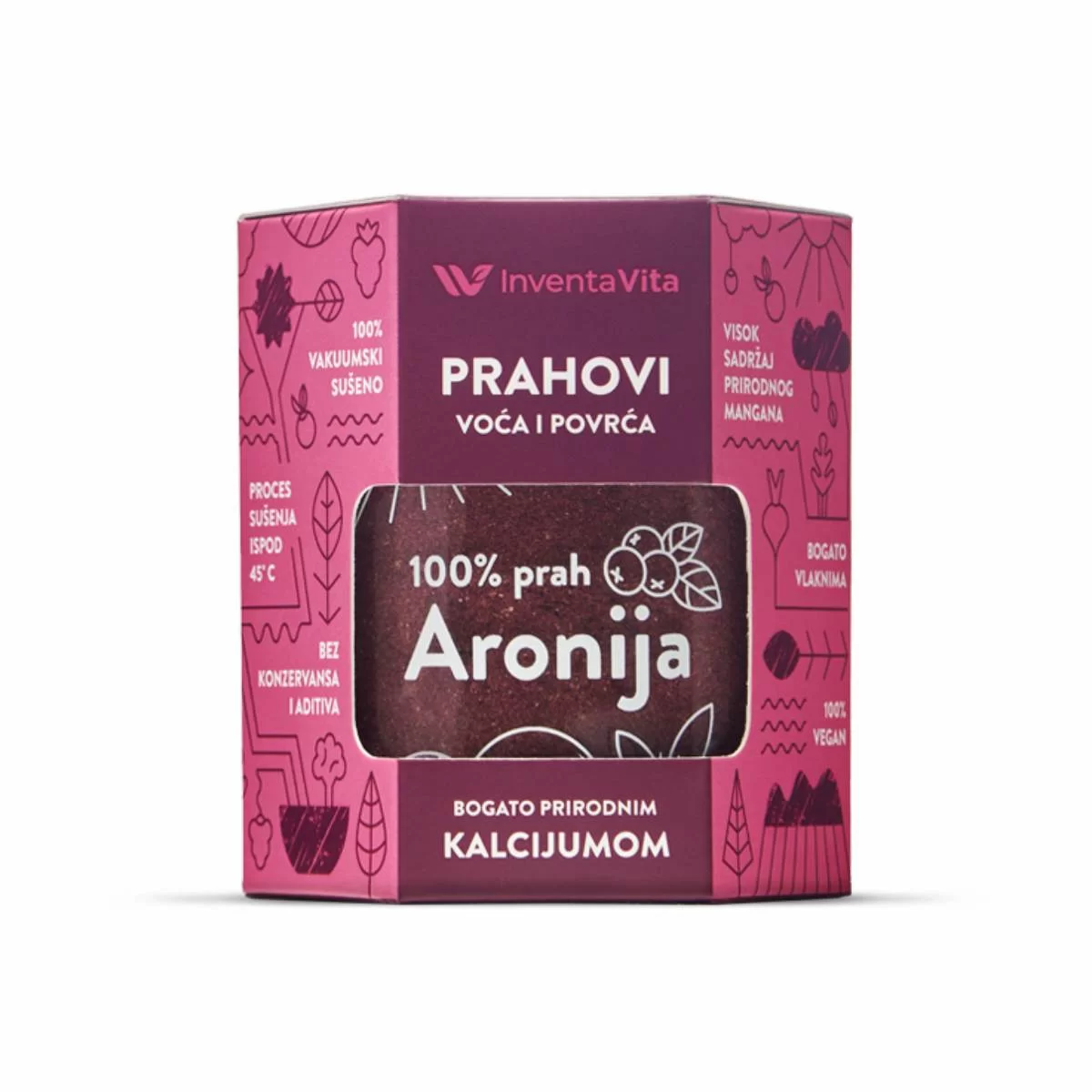 Inventa Vita 100% Aronija Prah