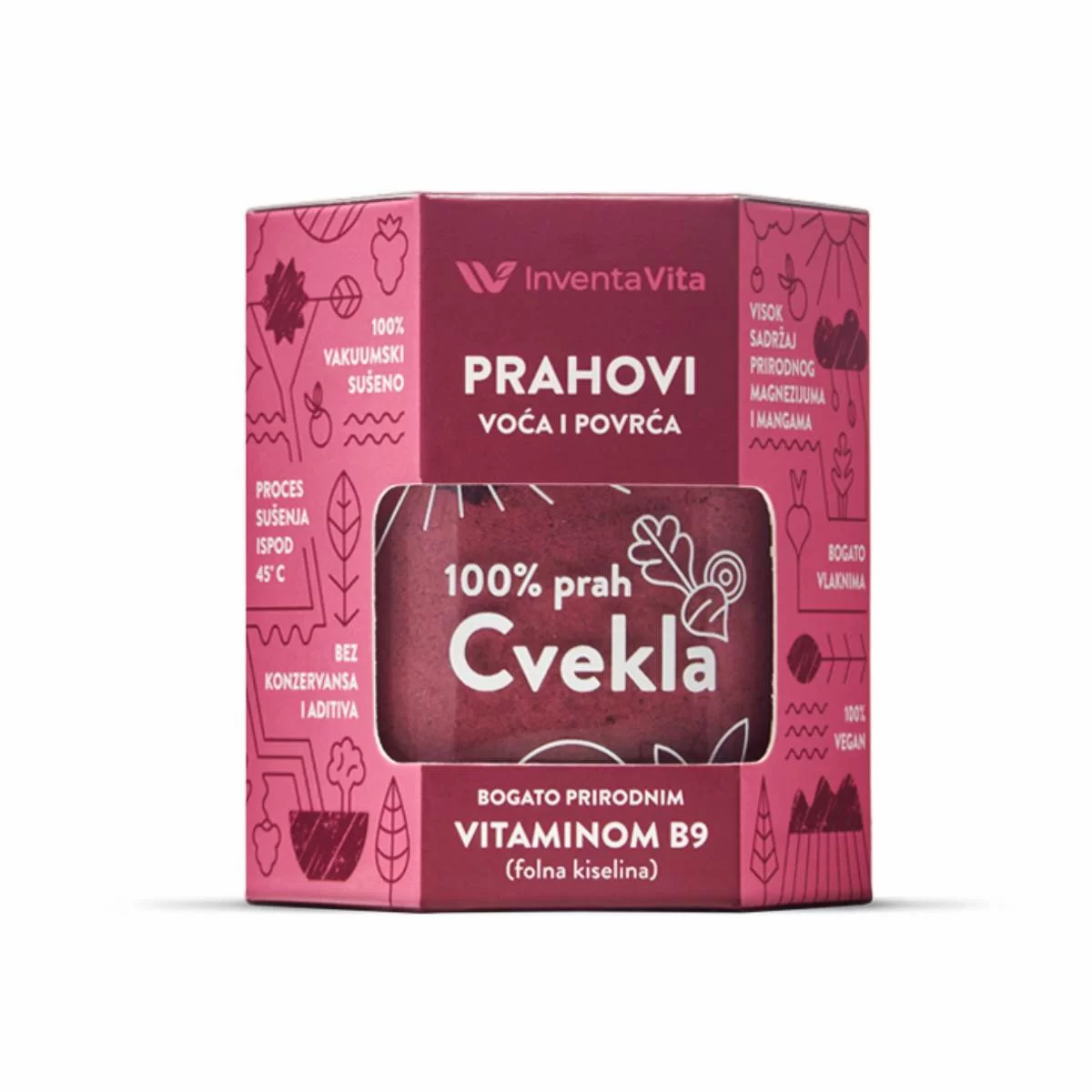 Inventa Vita 100% Cvekla Prah