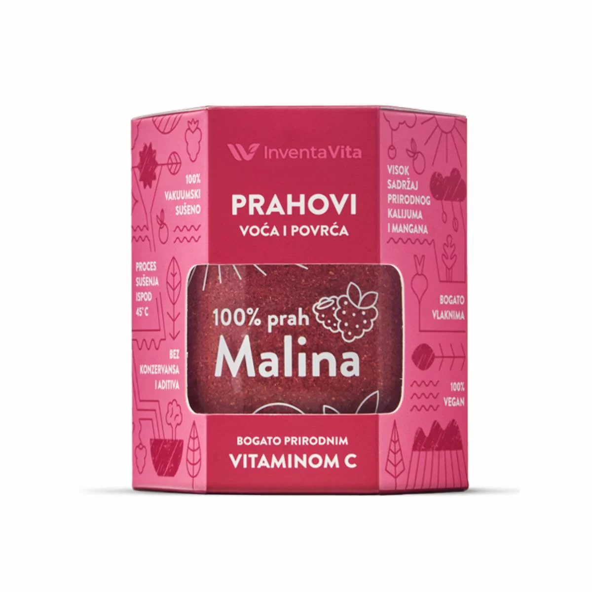 Inventa Vita 100% Malina Prah