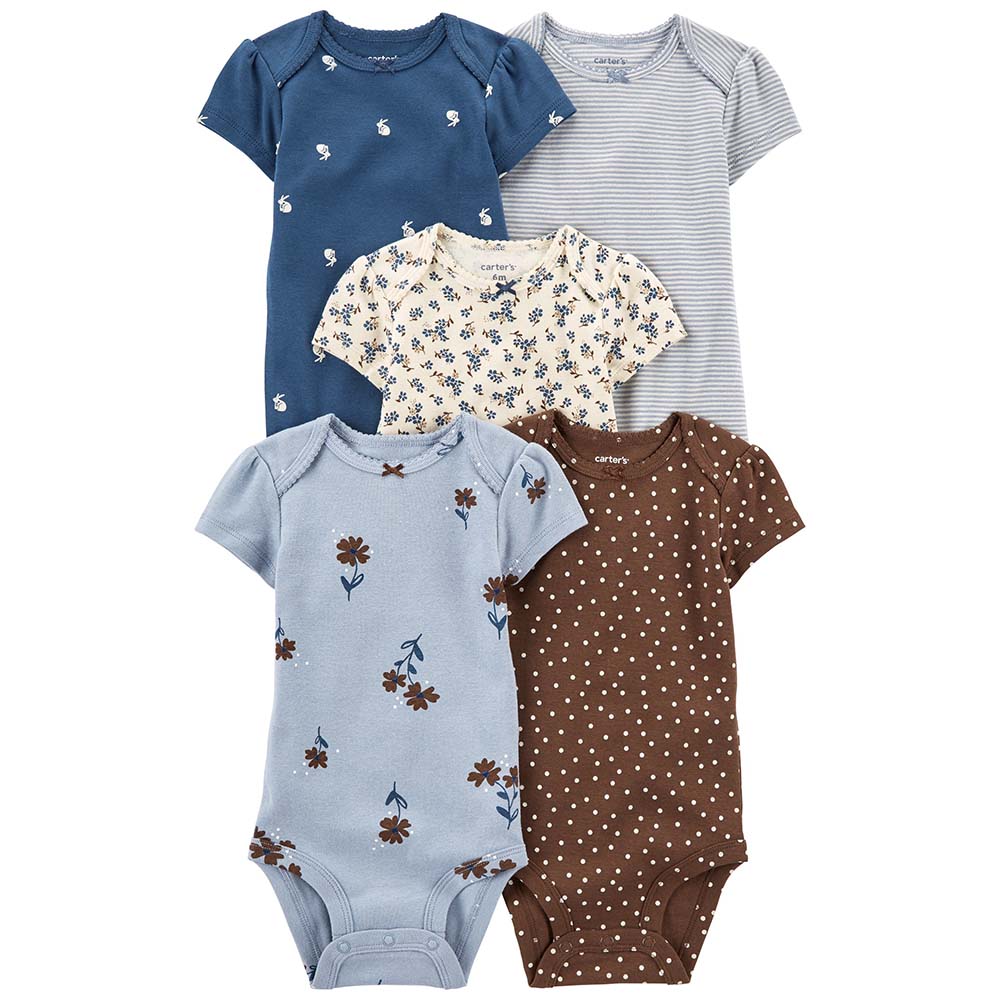 Carter's bodi za bebe devojčice - set od 5 kom. BL231O562510