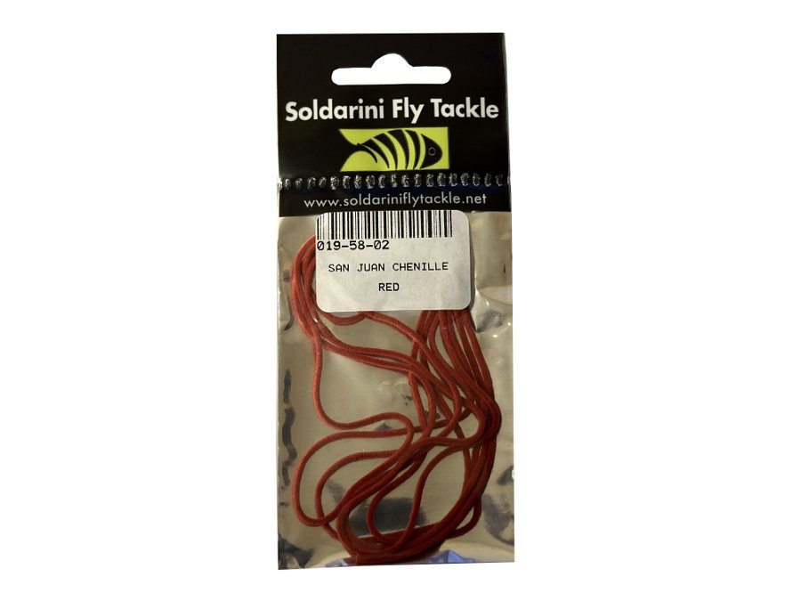 Soldarini Fly Tackle SAN JUAN CHENILLE 1.5mm RED