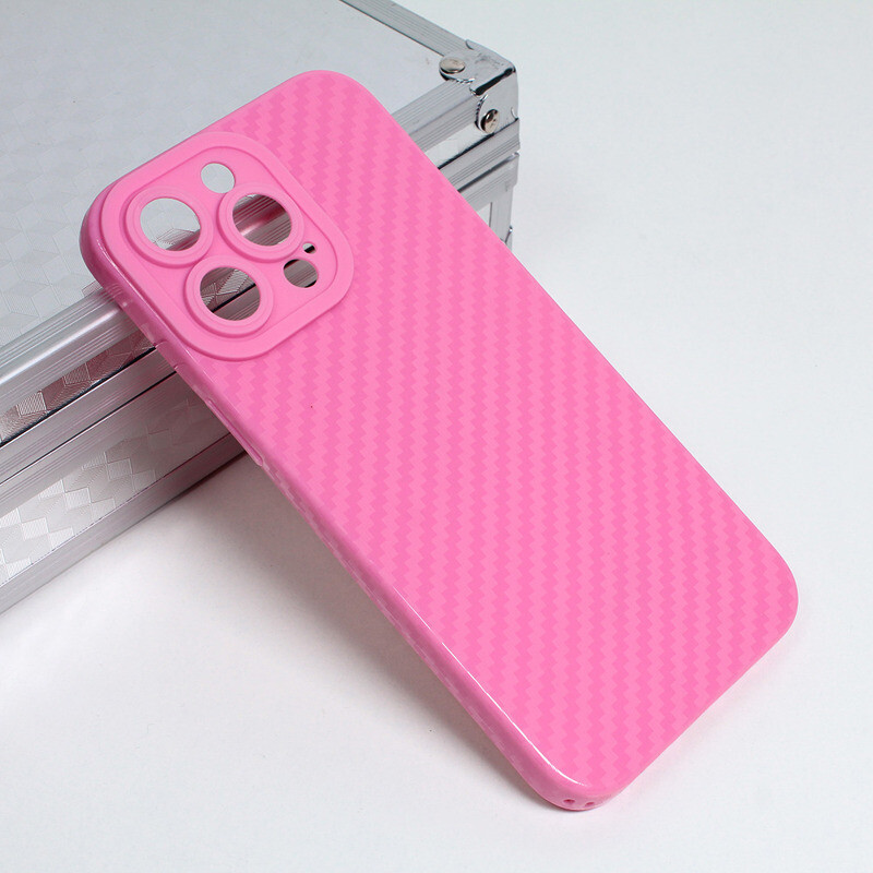 Maskica Silikon Line za iPhone 14 Pro Max 6.7 roze