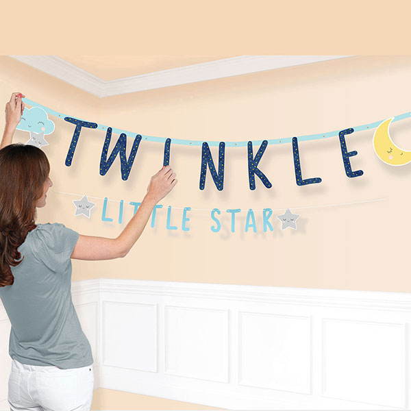 120392
2 Letter Banner Twinkle Little Star