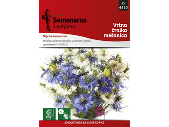 Cveće 10 kesica Mačkov Brk - mešavina - seme Nigella damascena 4450