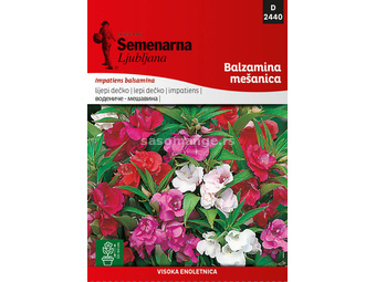 Seme 5 kesica za cveće Lepi dečko - mešavina - Impatiens balsamina 2440