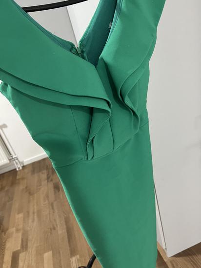Zelena haljina do kolena