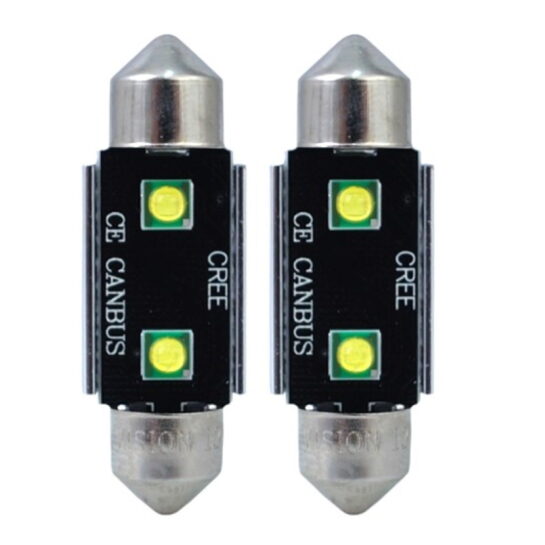 Sijalice LED sulfidna SV8.5 36mm, Canbus, 12V, 2 SMD (2 kom) – Carmotion 58950