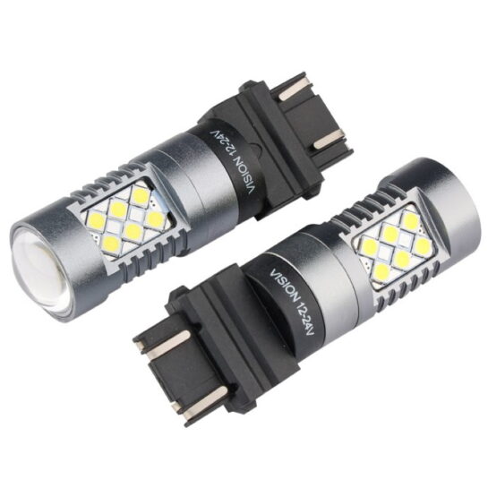 Sijalice LED T25 P21/7W, Canbus, 12/24V, 6 SMD (2 kom) – Carmotion 58343