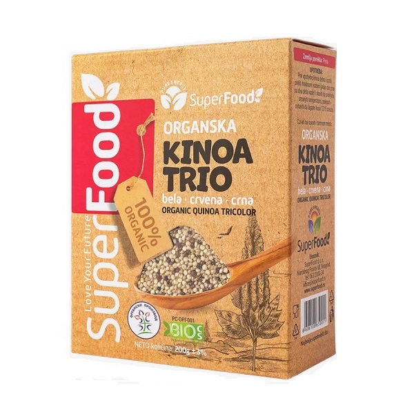 KINOA TRIO MIX ORGANIC SUPERFOOD 200G