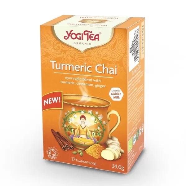 JOGI ČAJ KURKUMA ORGANSKI (TURMERIC) 34G