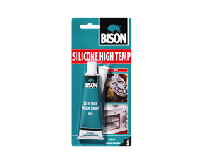 BISON BISON SILICONE HIGH TEMPER.RED CRD 60ML