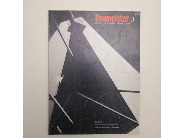 Baumeister 3 mart 1976- arhitektura