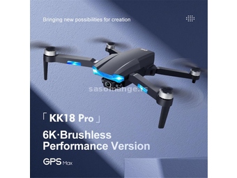 KK18 Pro RC Dron HD sa duo kamerom GPS 5G WiFi