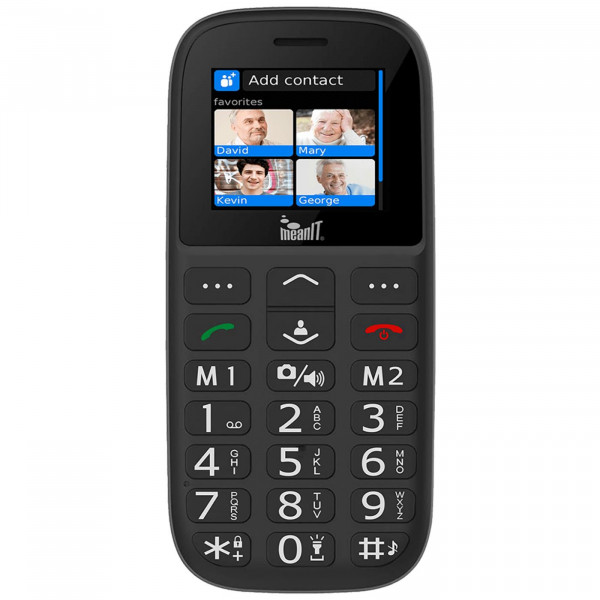 MeanIT Mobilni telefon, 1.8'' ekran, Dual SIM, FM radio, BT - VETERAN IV Plus