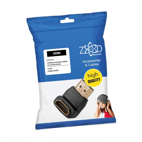 ZED electronic Adapter HDMI ugaoni - HDMI-KA/90