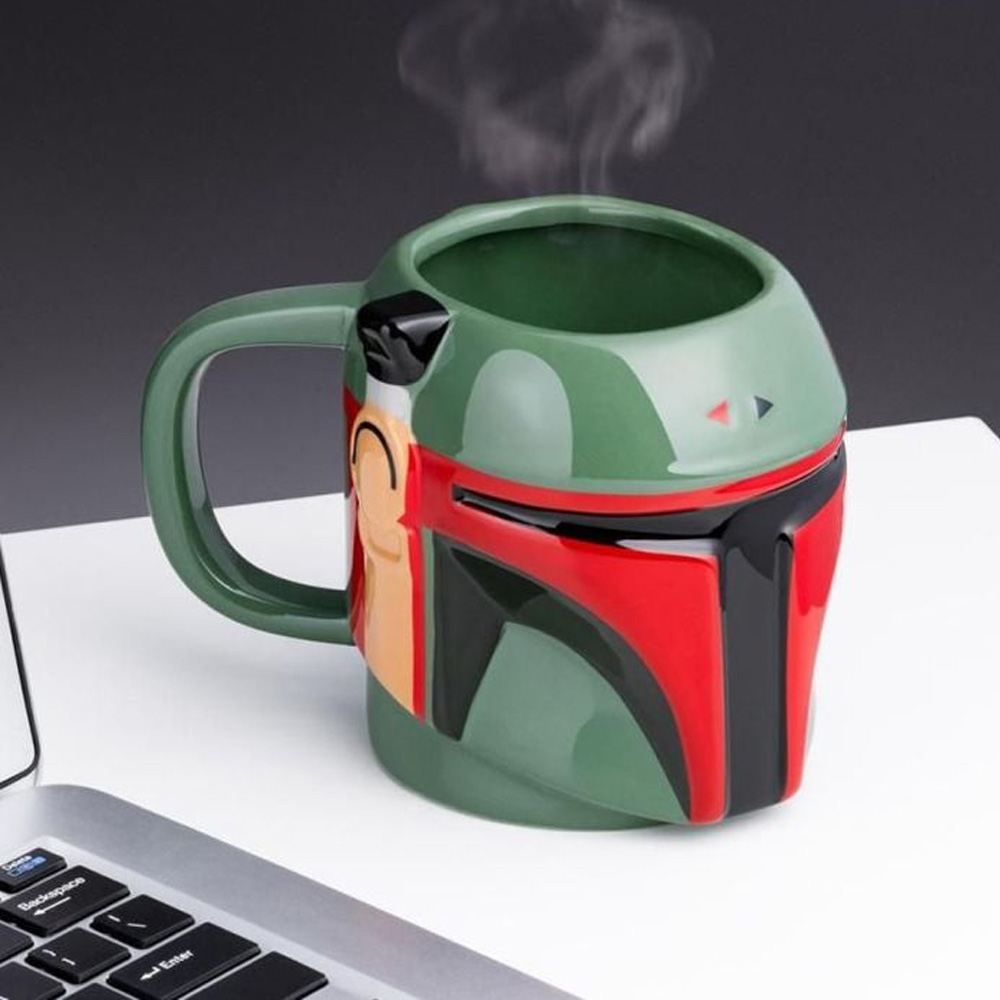 Boba Fett Shaped Mug