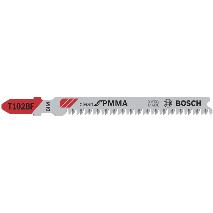 Bosch list ubodne testere T 102 BF Clean for PMMA - pakovanje 5 komada - 2608636781