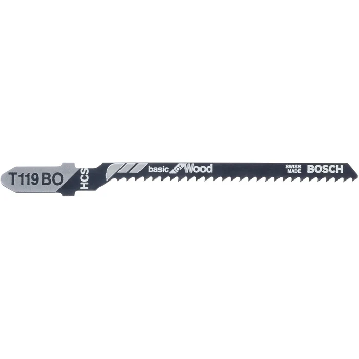 Bosch list ubodne testere T 119 BO Basic for Wood - pakovanje 5 komada - 2608630310