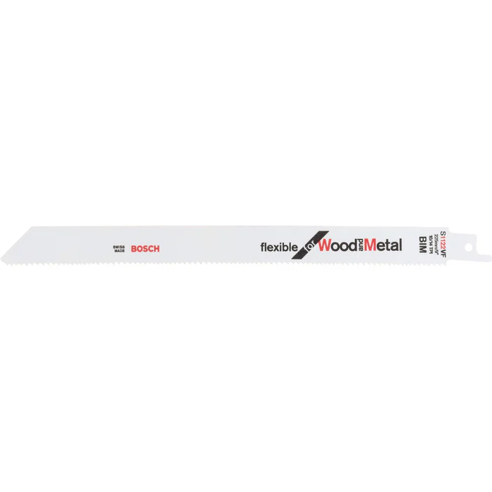 Bosch list univerzalne testere S 1122 VF Flexible for Wood and Metal - pakovanje 25 komada - 2608657559