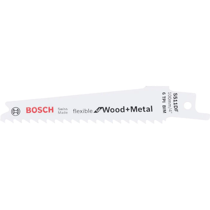 Bosch list univerzalne testere S 511 DF Flexible for Wood and Metal - pakovanje 2 komada - 2608657722