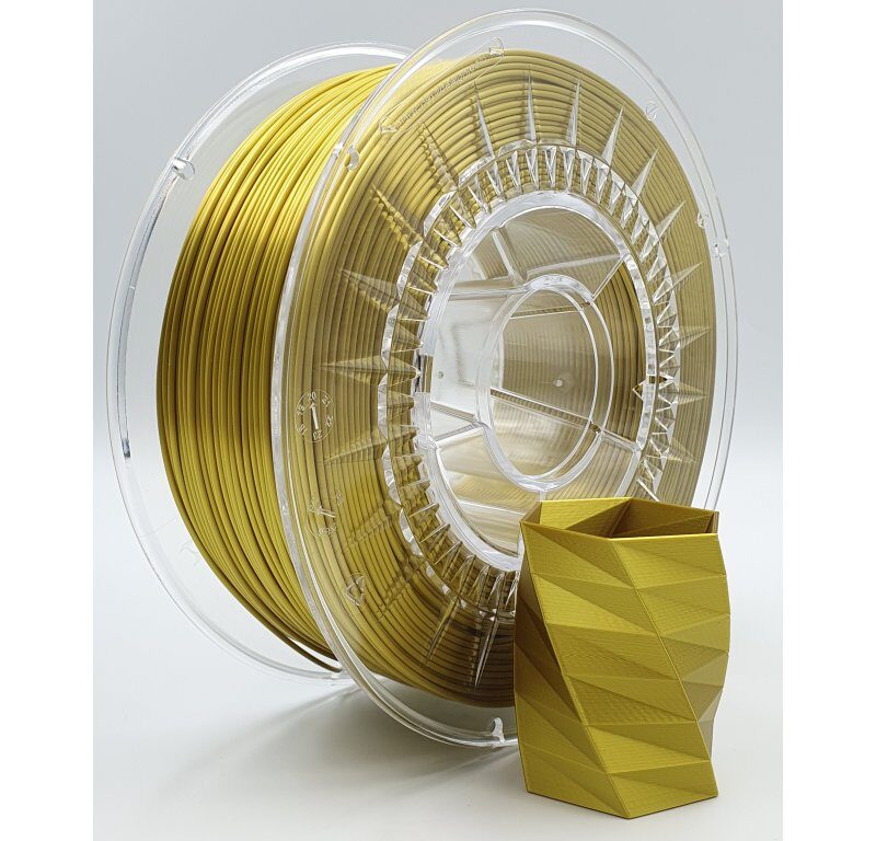 D.D. PLA SILK 1,75mm 0,330g SVETLO ŽUTA (BRIGHT YELLOW)