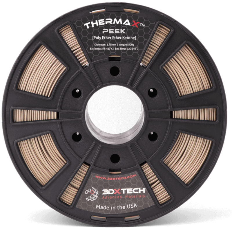 3DXTECH Thermax PEEK Filament 1,75mm 500g Natural