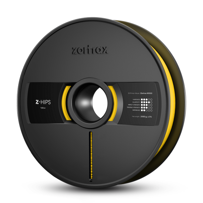 Zortrax Z-HIPS 1.75mm 800g Žuti