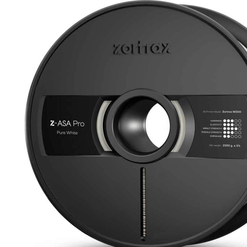 Zortrax Z-ASA Pro 1,75mm 800g Beli