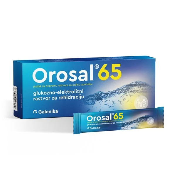 Orosal® glukozno-elektrolitni rastvor za rehidraciju, 5 kesica