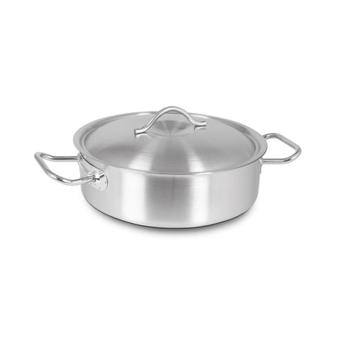 Kapp Šerpa Inox Plitka 18x9cm 2 L 30141809