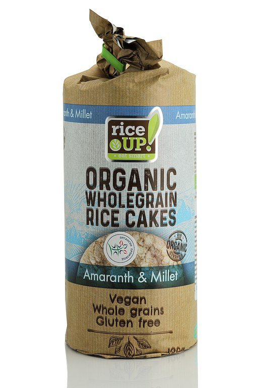 Galete od smeđeg pirinča, amarant i proso (organski proizvod) 120 g Rice Up
